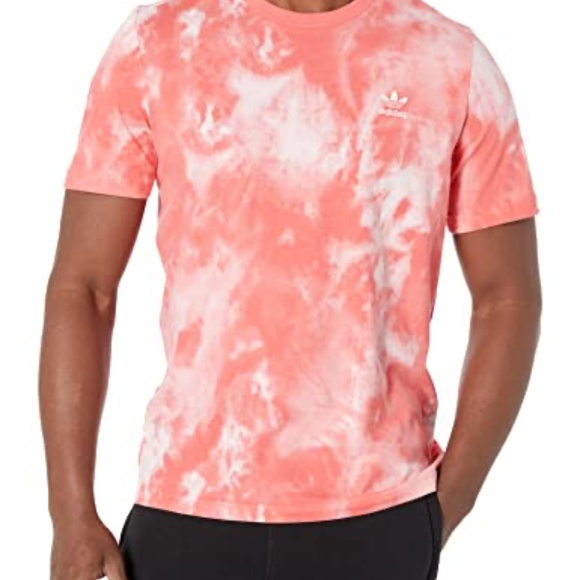 adidas | Shirts | Adidas Mens Originals Trefoil Tie Dye Essentials Tee ...
